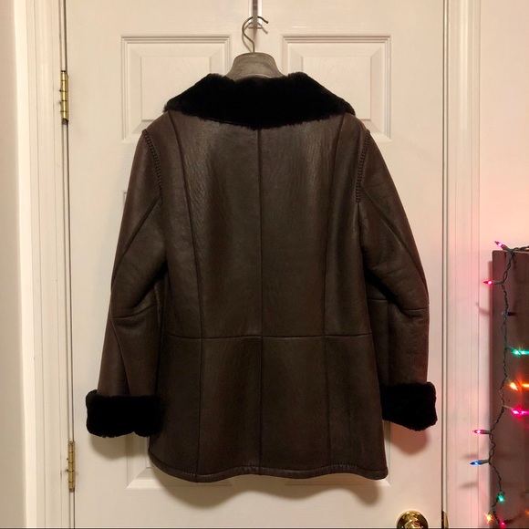 CHRIST Leather | Jackets & Coats | Christ Leather Shearling | Poshmark